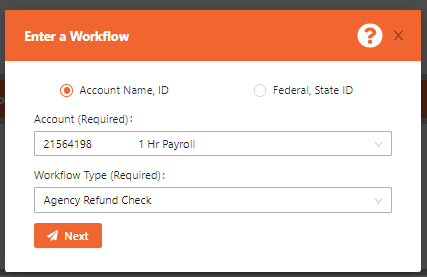 1.3 NOTICE NINJA Pending Notice Workflow Screen: